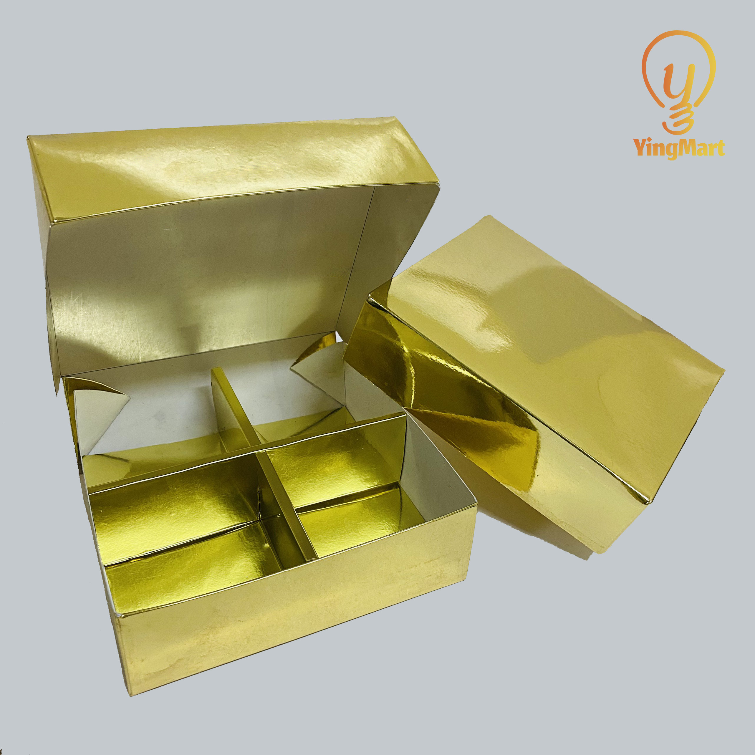 Yingmart Set 10 Luxury Golden Cake Gift Boxes for Newyear - Etsy
