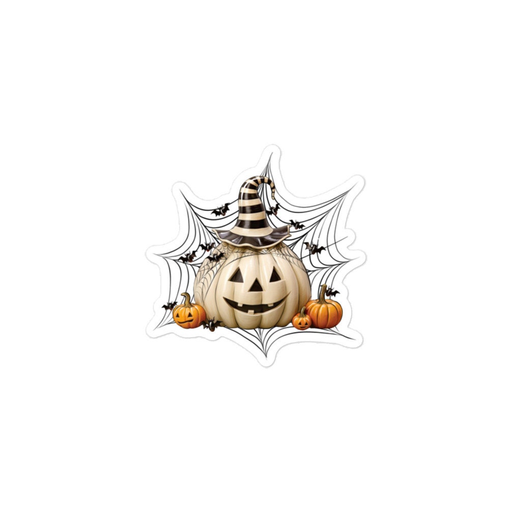 Jack-o-lantern Sticker - Etsy