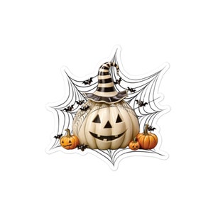 Jack-o-lantern Sticker - Etsy