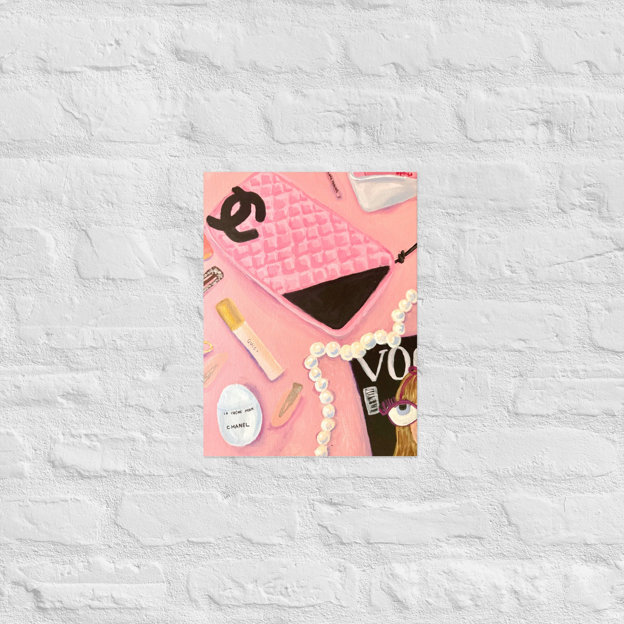 Designer Bag Poster - Etsy