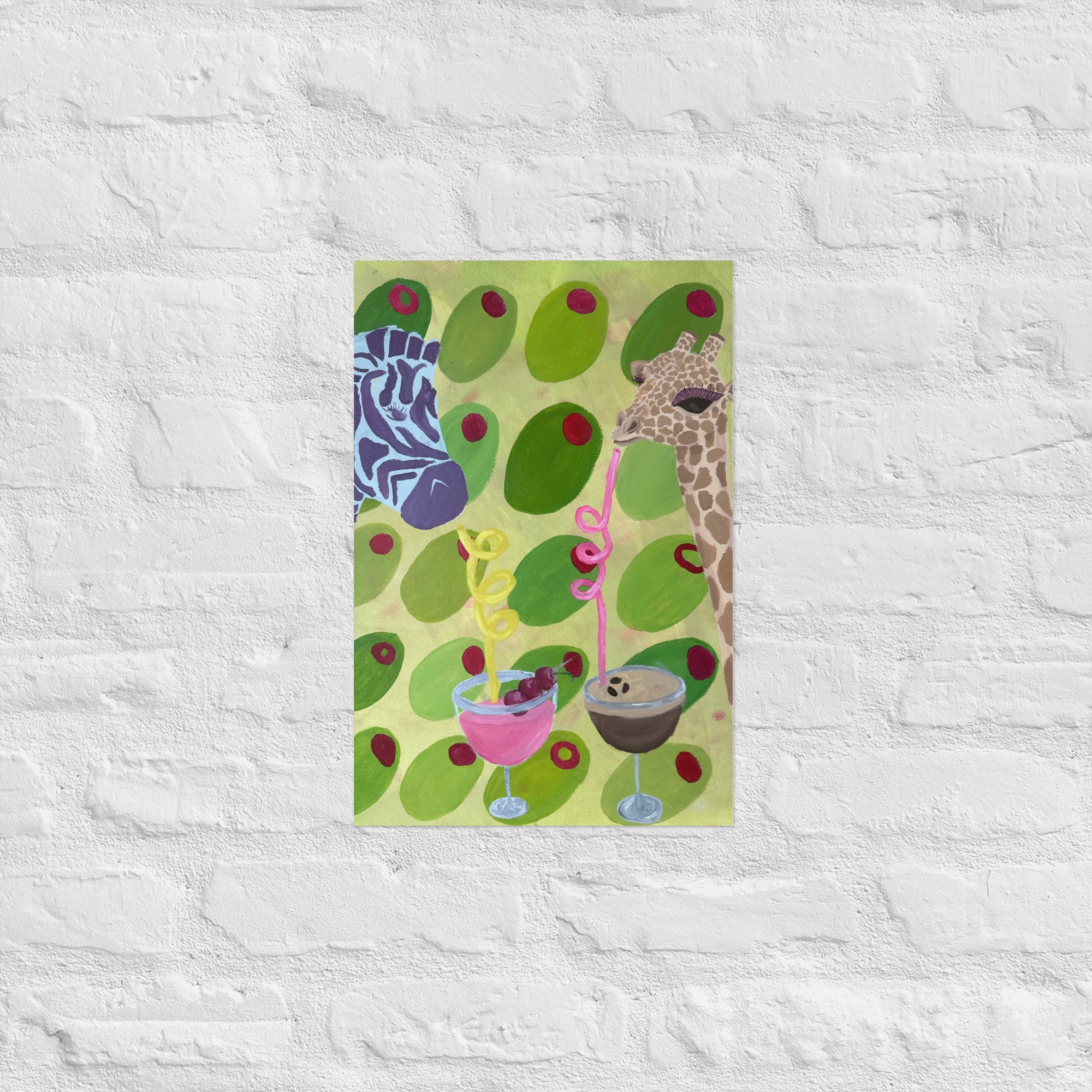 Party Animals Poster - Etsy Canada