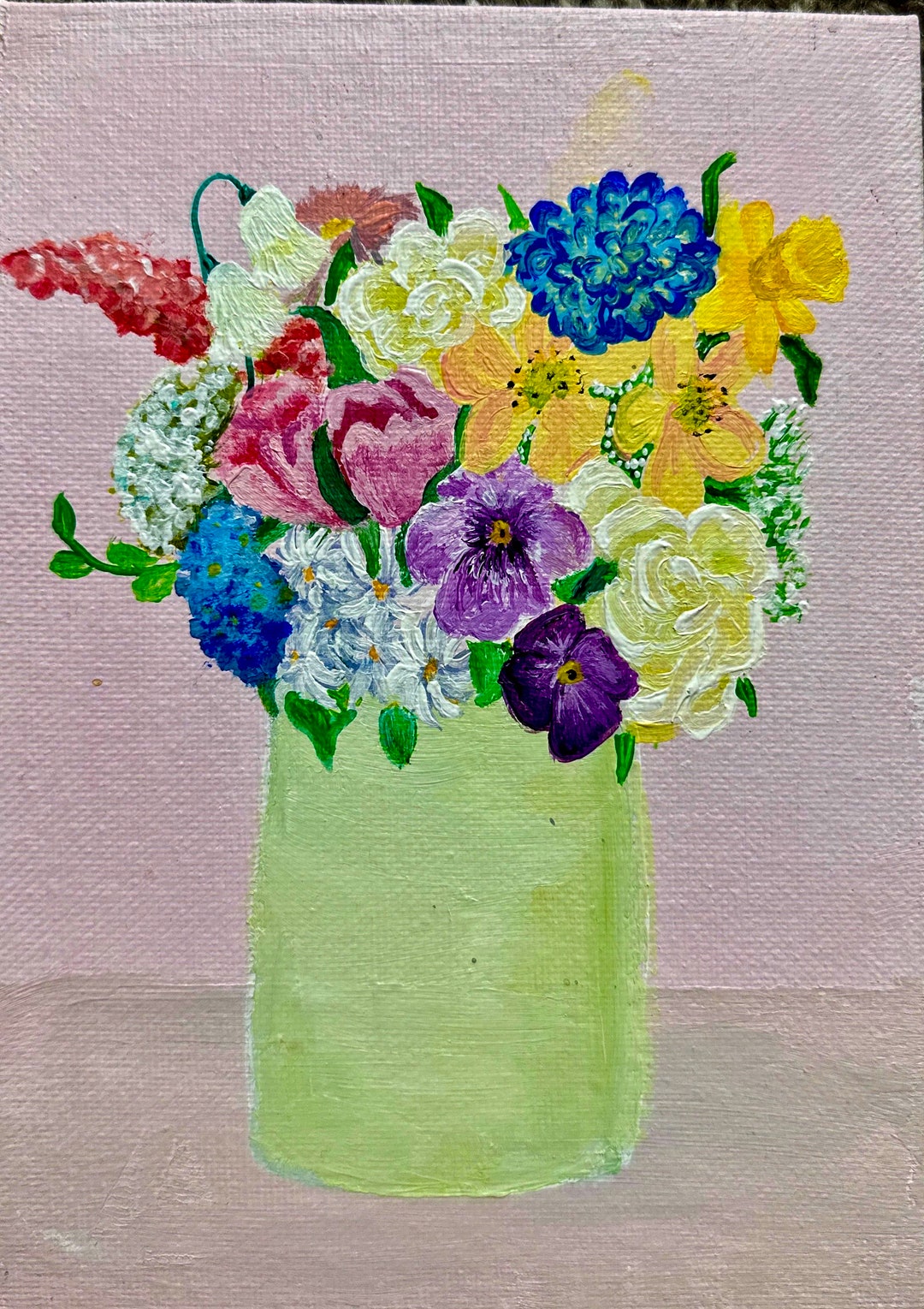 Bouquet Poster - Etsy