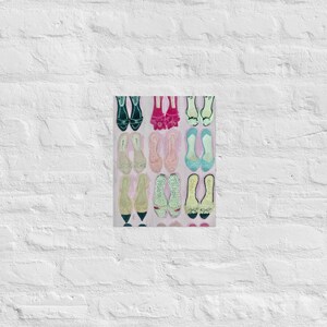 Designer Shoes Poster - Etsy UK