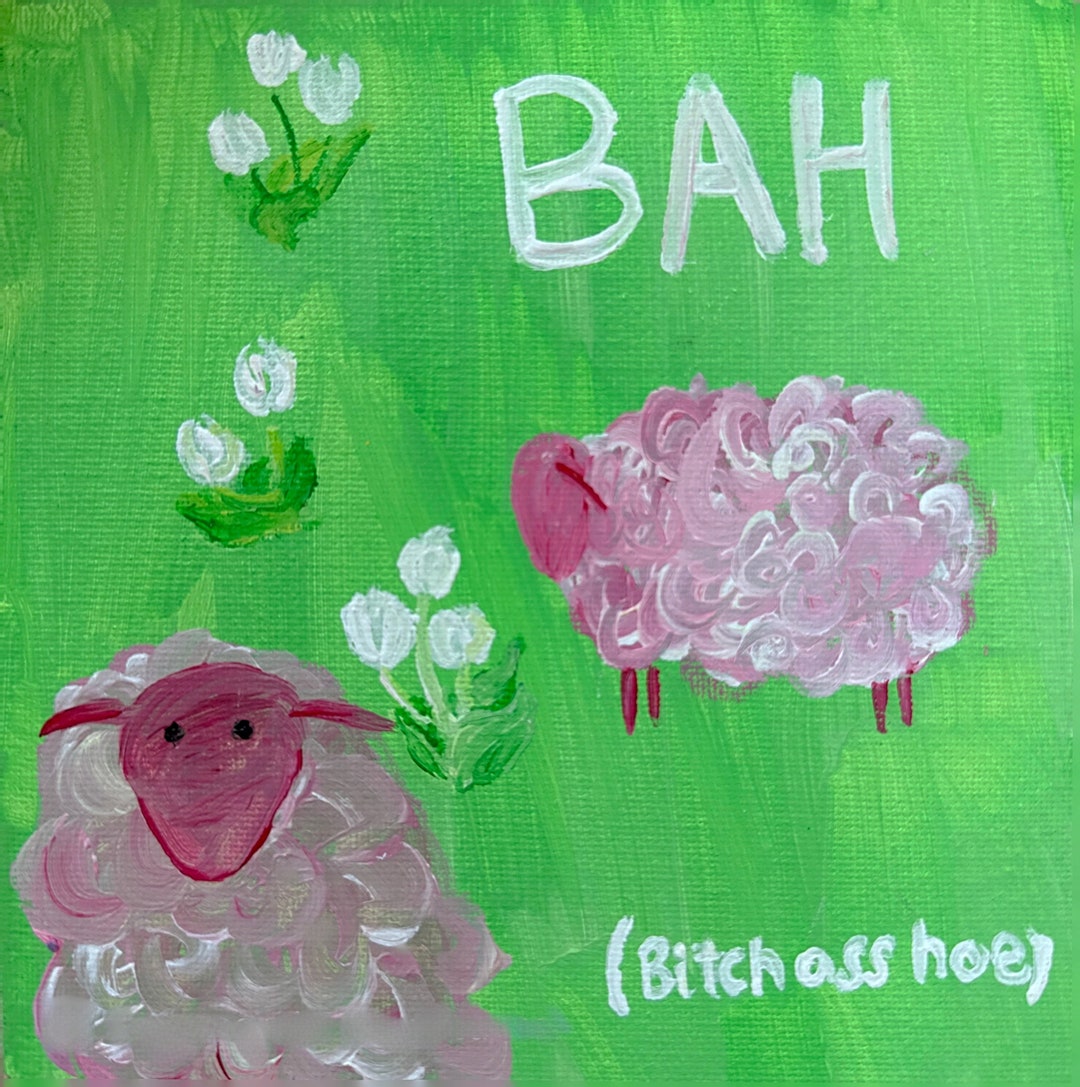 Sheep BAH Poster - Etsy
