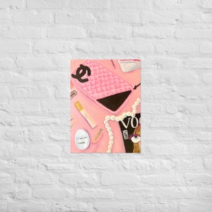 Designer Bag Poster - Etsy