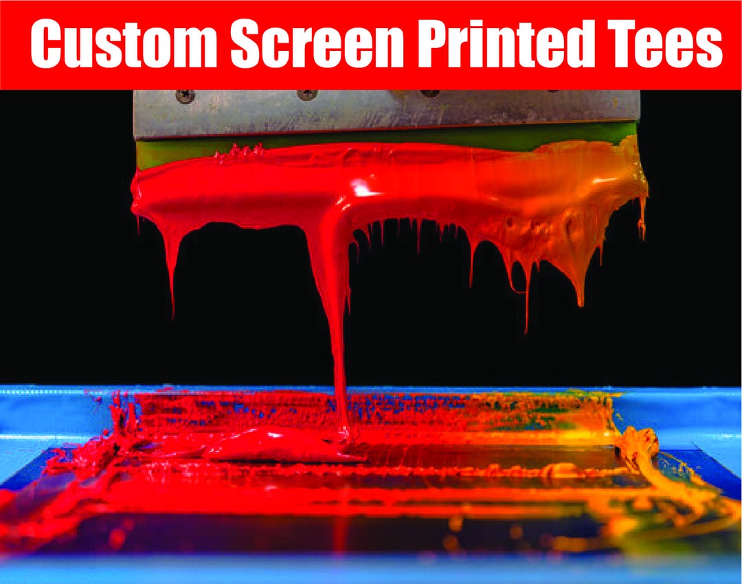 Custom Screen Printed T-shirts / Fast Free Shipping - Etsy