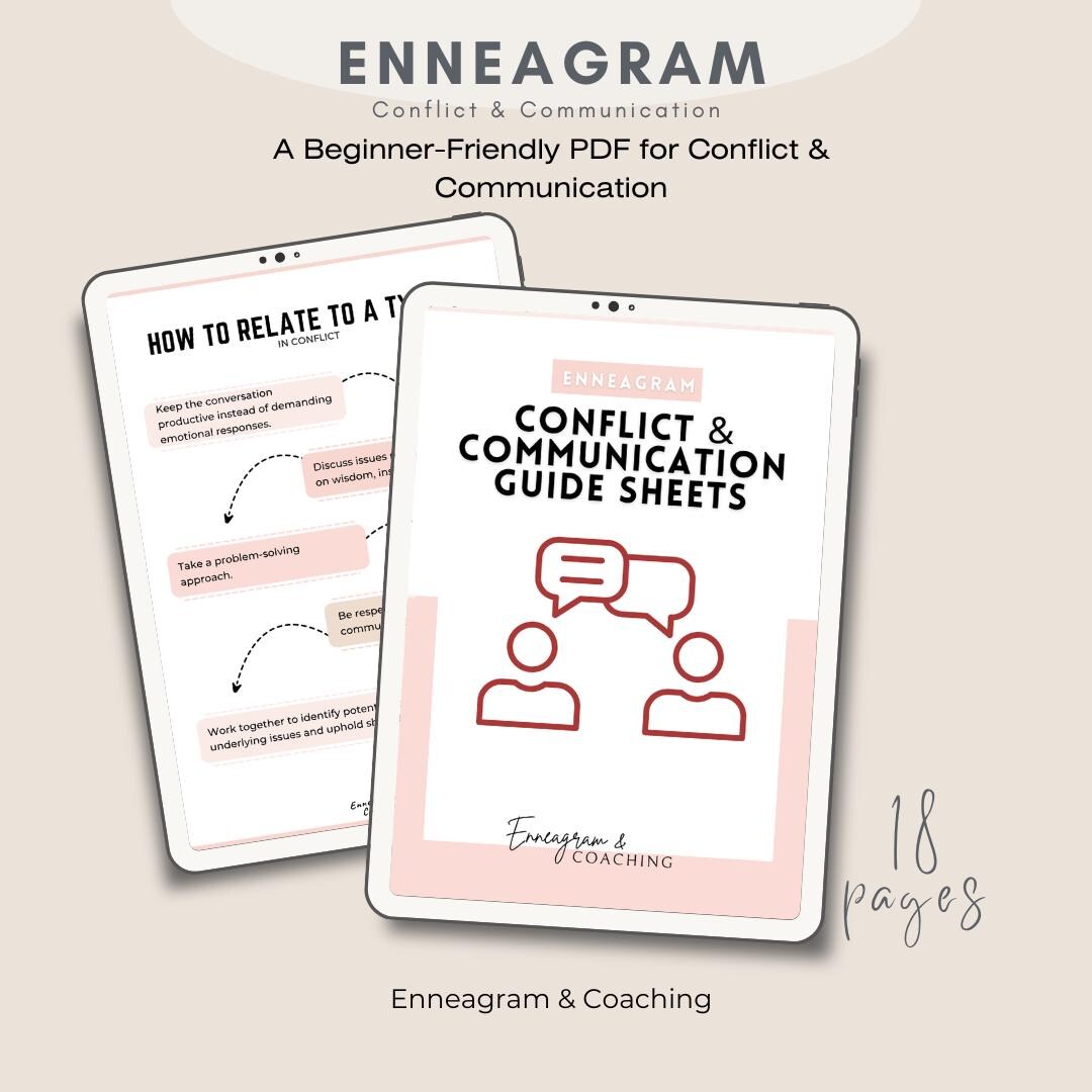The Enneagram Conflict & Communication Digital Download/instant ...