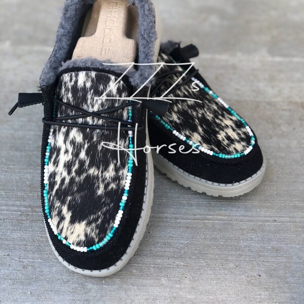 Beaded Hey Dudes - Etsy