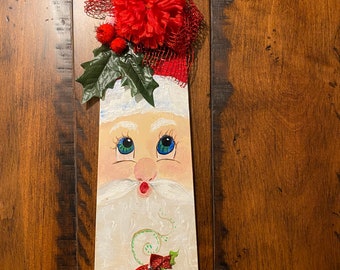 Santa Painted on Fan Blades - Etsy