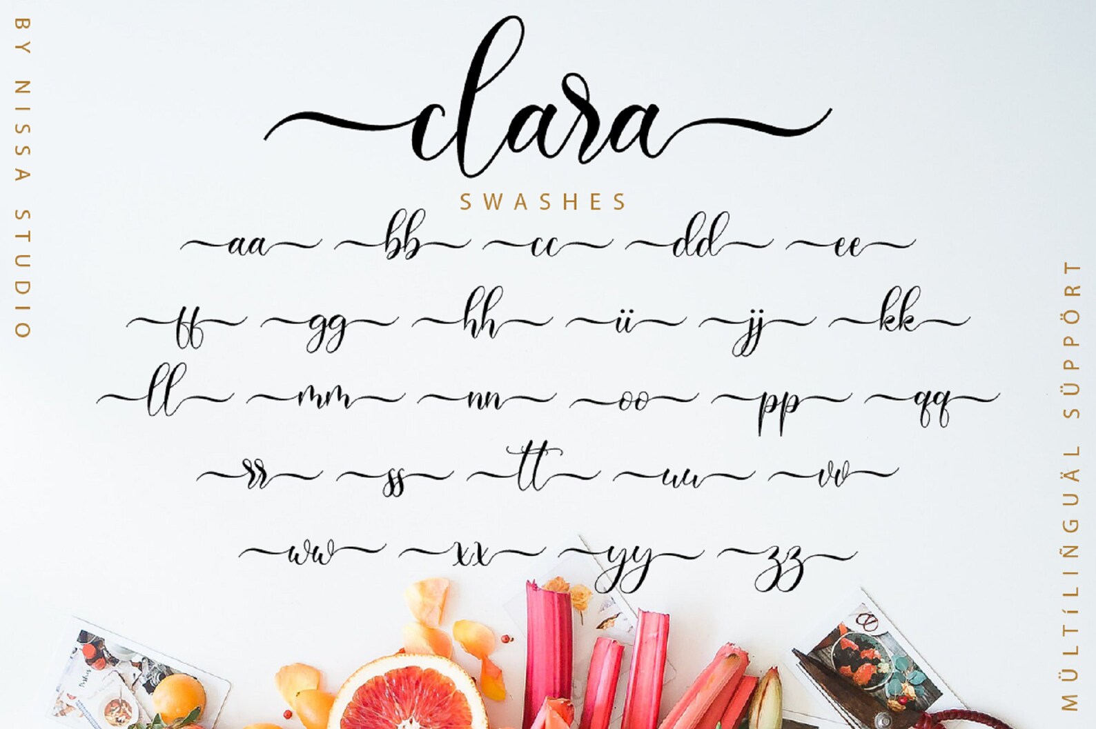 Long Tail Font Calligraphy Font Script Font Swirly Font | Etsy