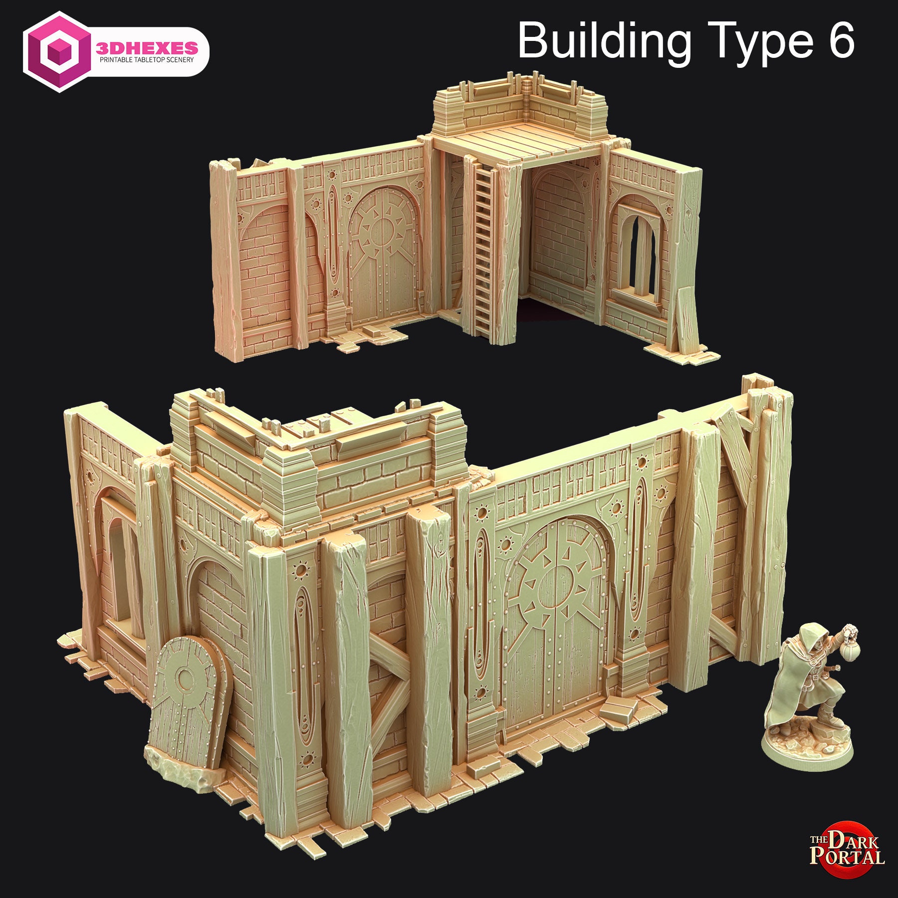 Construction Site Buildings Tabletop Scenery and 40k and Warhammer ...