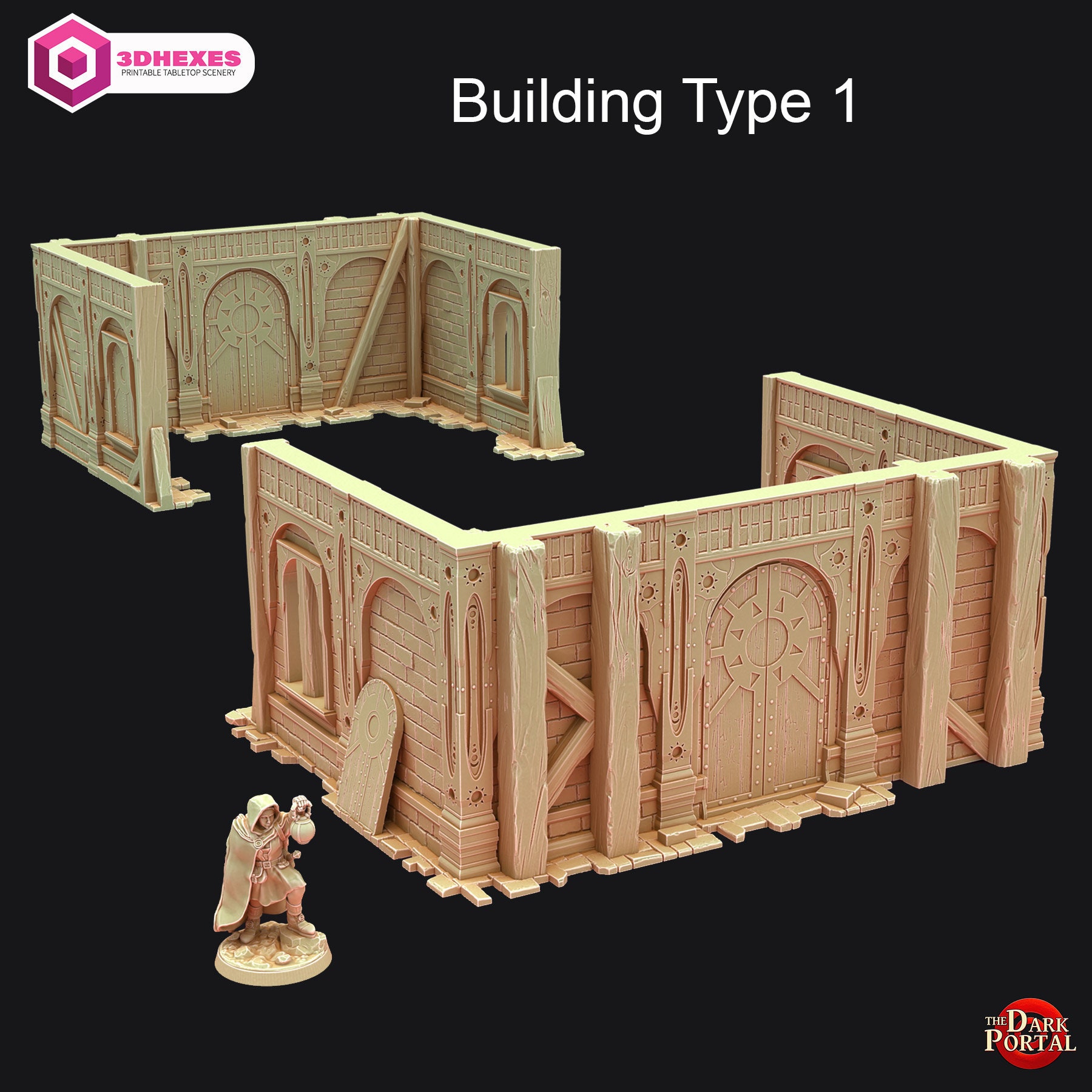 Construction Site Buildings Tabletop Scenery and 40k and Warhammer ...