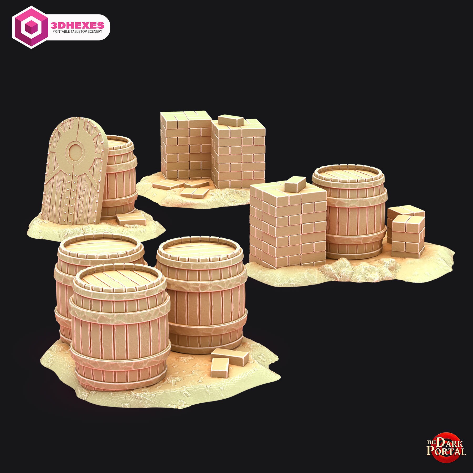 Construction Site Buildings Tabletop Scenery and 40k and Warhammer ...