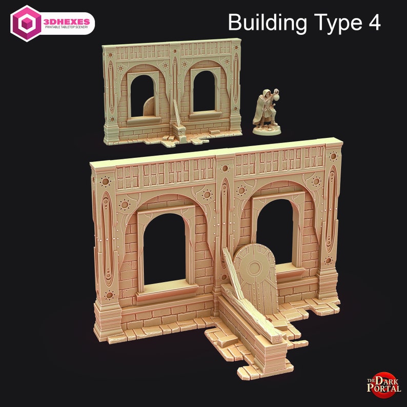 Construction Site Buildings Tabletop Scenery and 40k and Warhammer ...