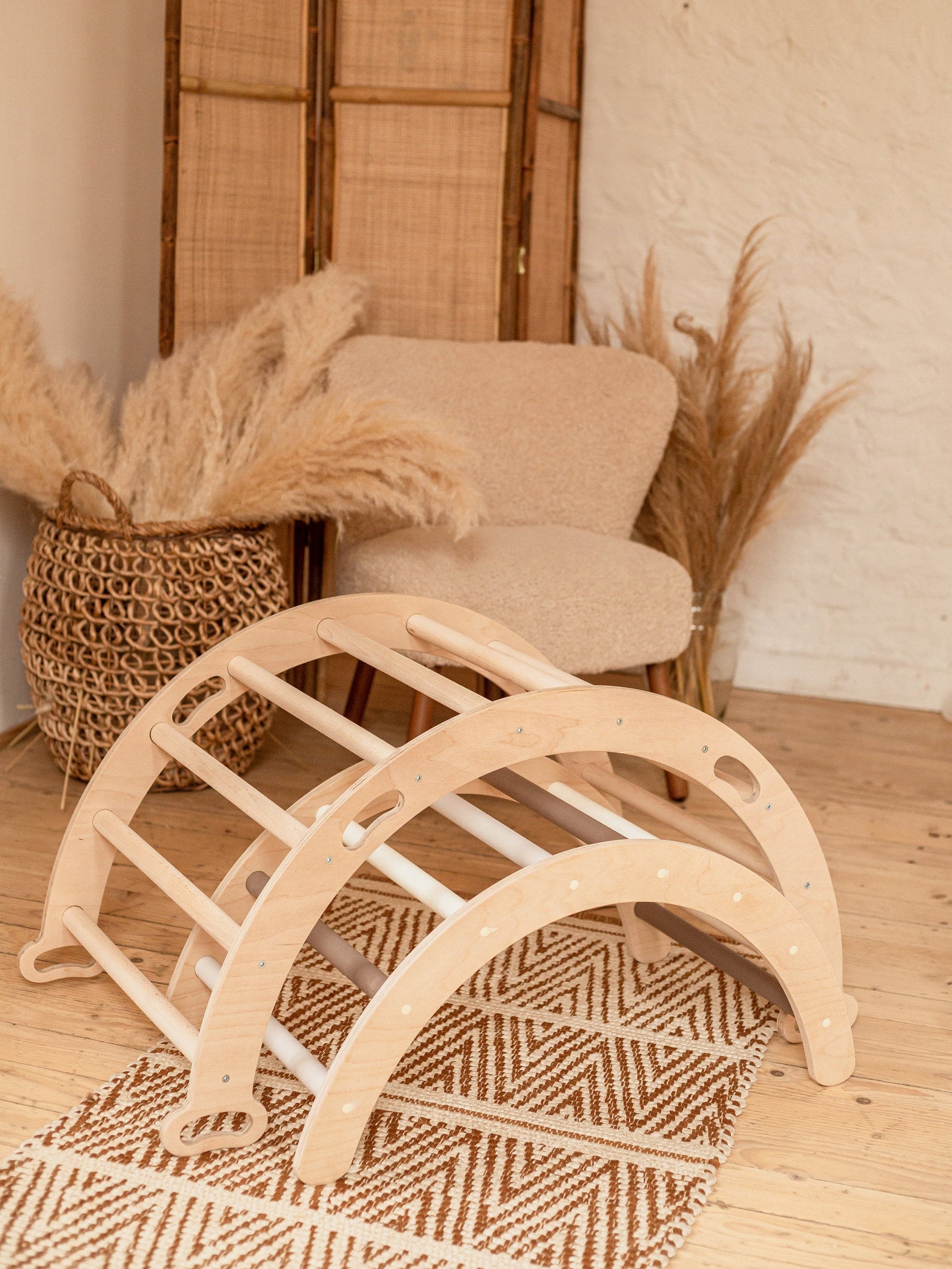 Montessori Climbing Arch With Ladder/climbing Ramp Toddler | Etsy