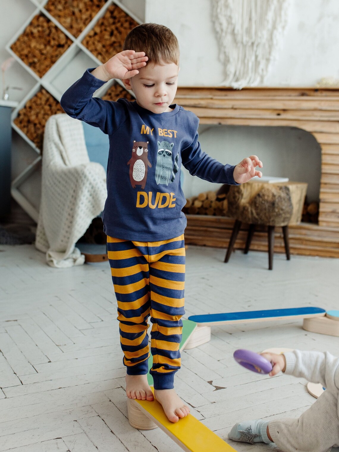 Small Balance Beam Wooden Balance Beam Balance Beam | Etsy
