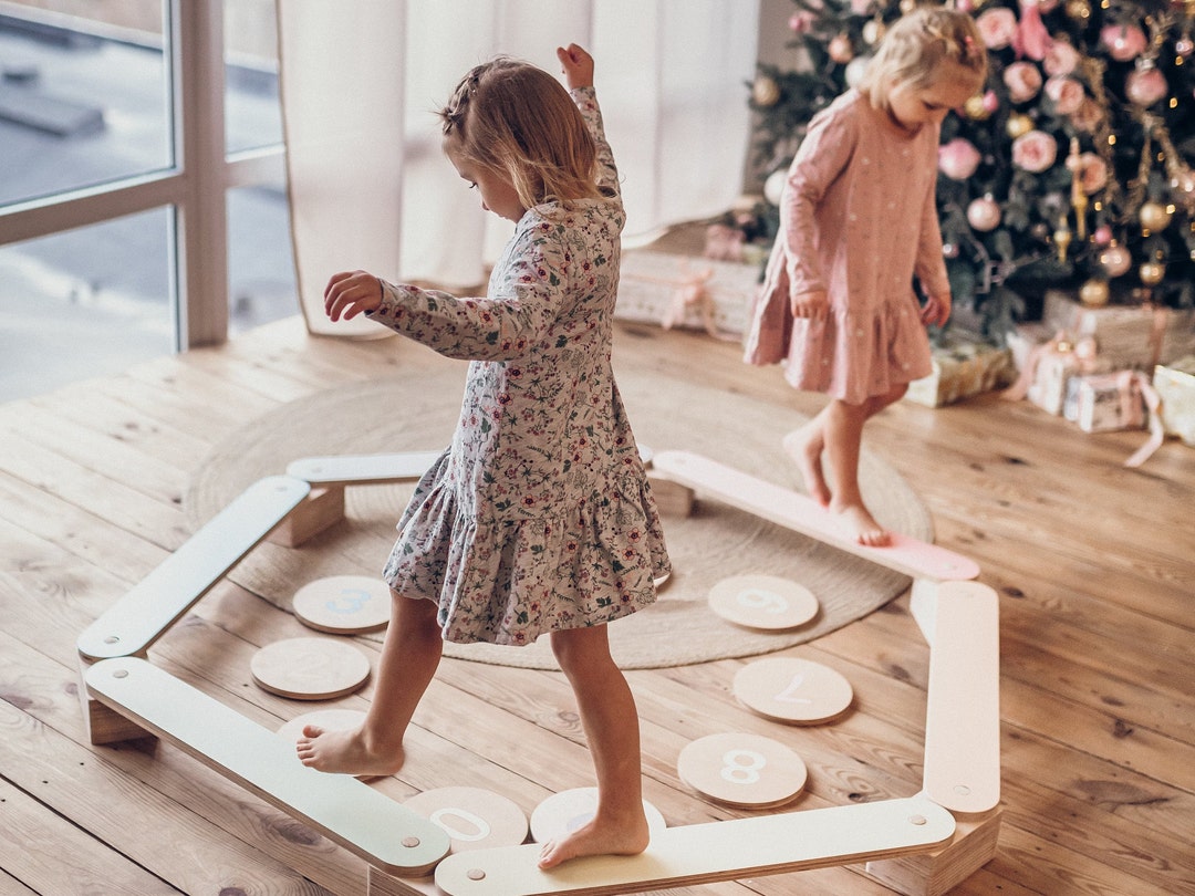 Balance Beam, Balance Board, Balance Beam Kids, Montessori Toy ...