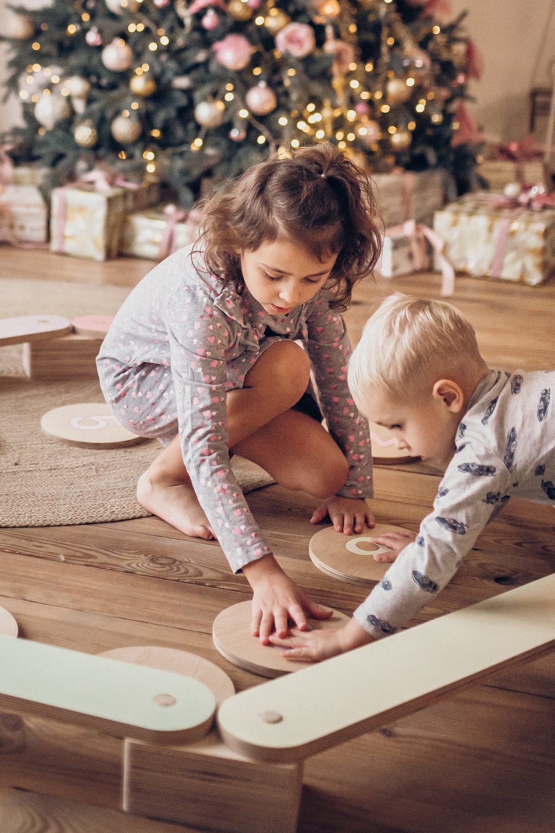 Stepping Stone, Montessori Toy, Montessori, Wood Stepping Stone, Gift ...