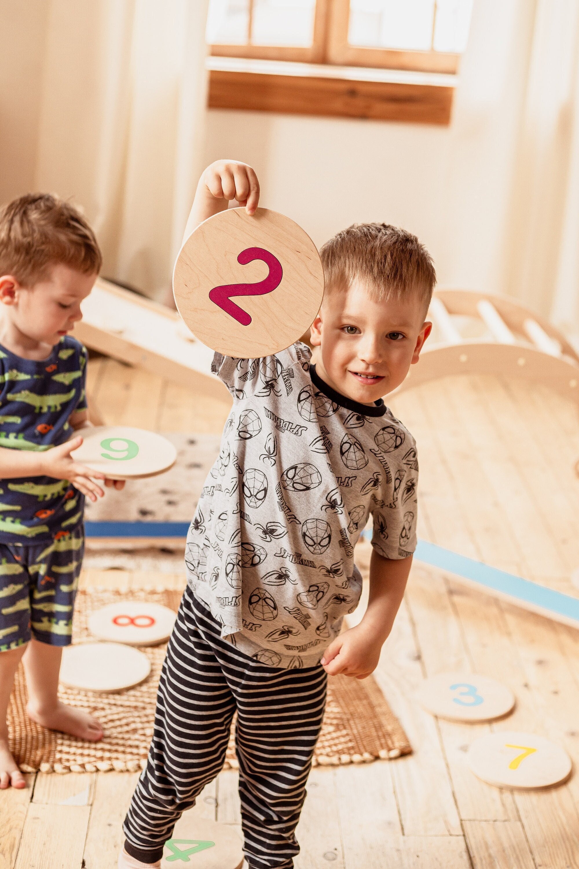 Wood Stepping Stones Stepping Stone Kid Stepping Stones Kid | Etsy
