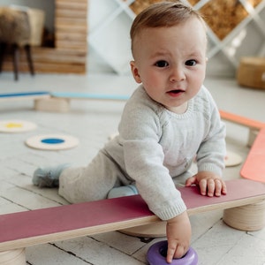 Small Balance Beam, Wooden Balance Beam, Balance Beam, Montessori ...