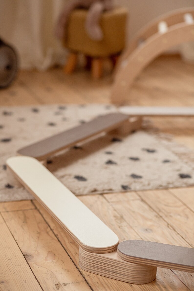 Balance Beam Wooden Balance Beam Balance Board Montessori - Etsy