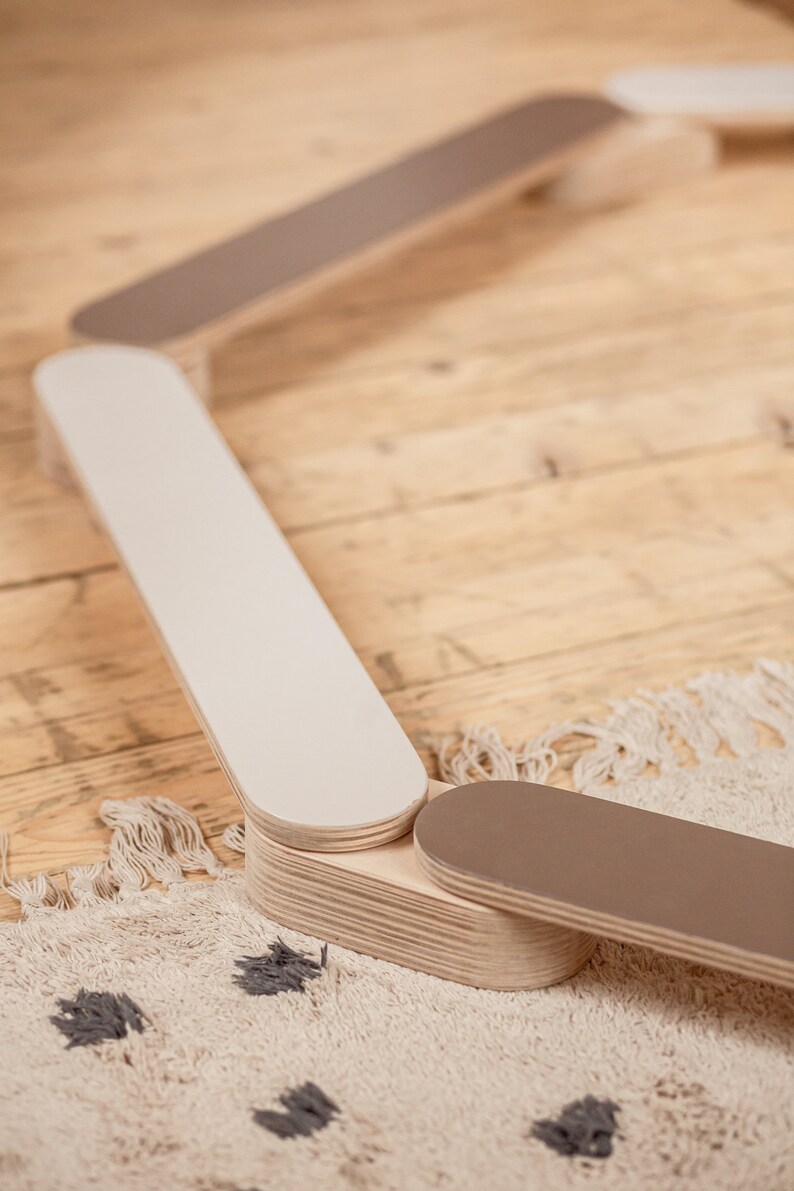 Balance Beam Wooden Balance Beam Balance Board Montessori - Etsy