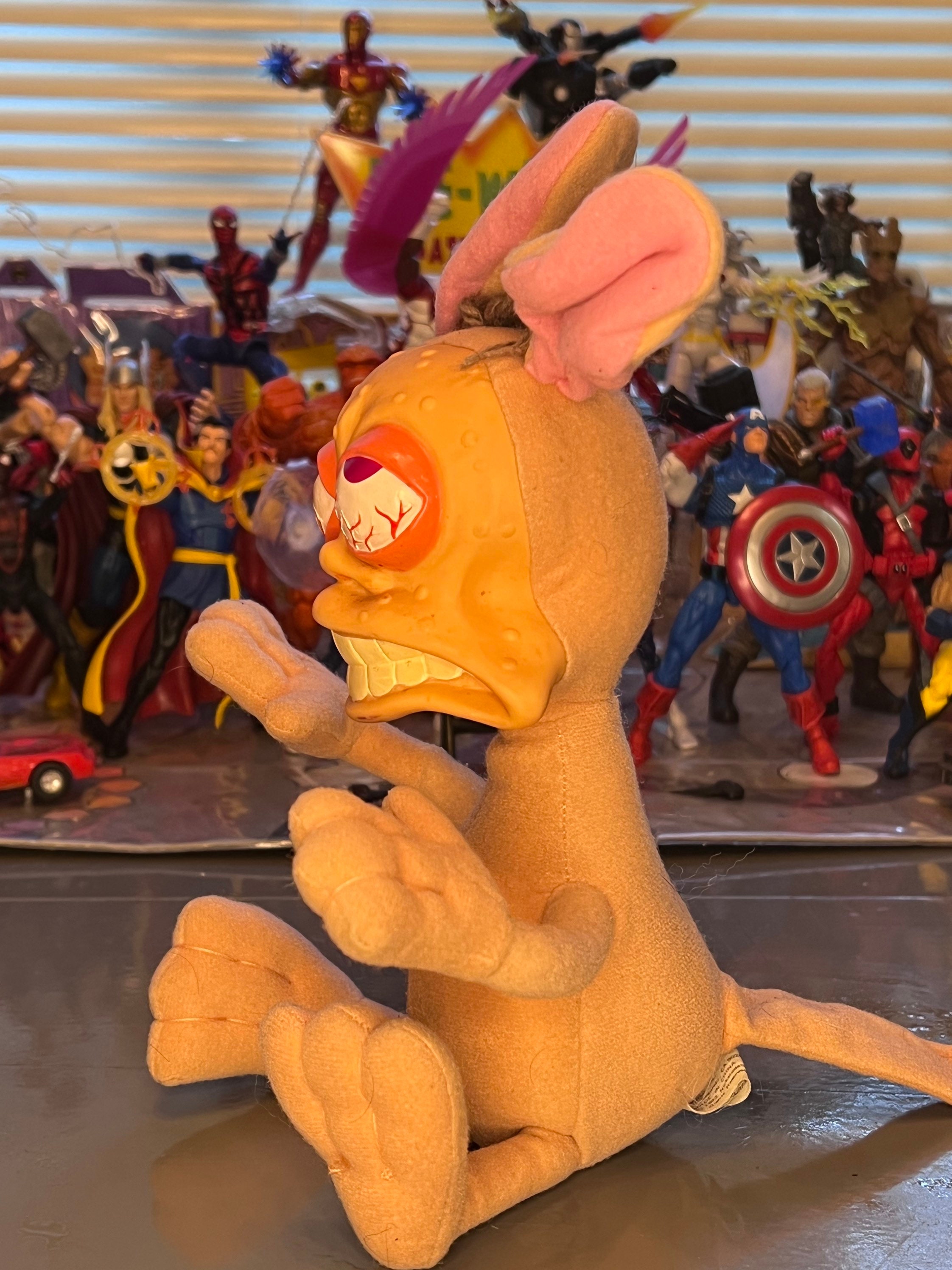 Ren Plush ren & Stimpy. Nickelodeon. Mattel 1992 - Etsy