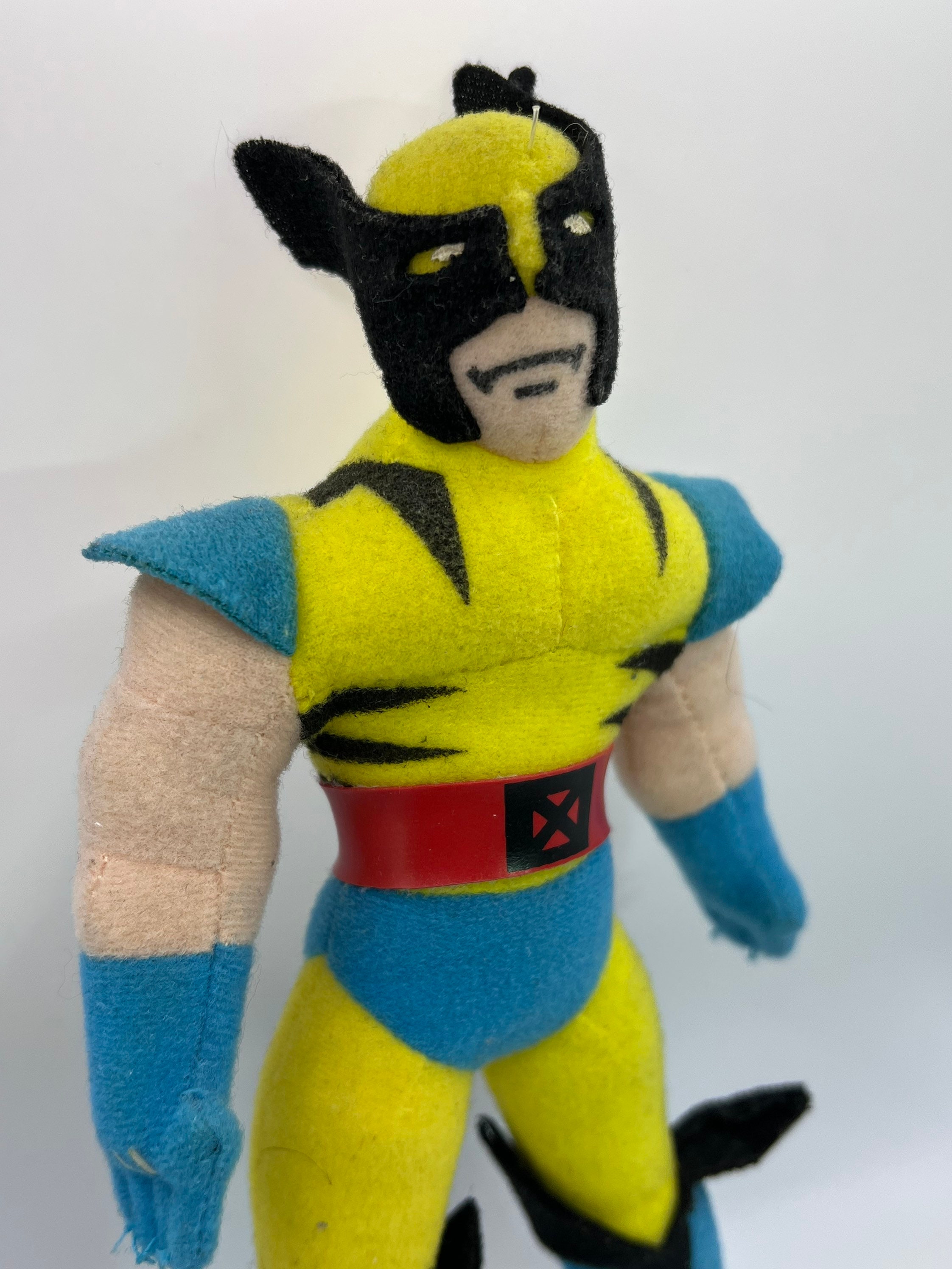 Wolverine 10 Plush x-men. Marvel. Kellytoy 2001 - Etsy