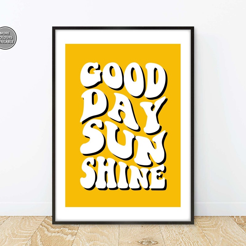 Good Day Sunshine - Etsy
