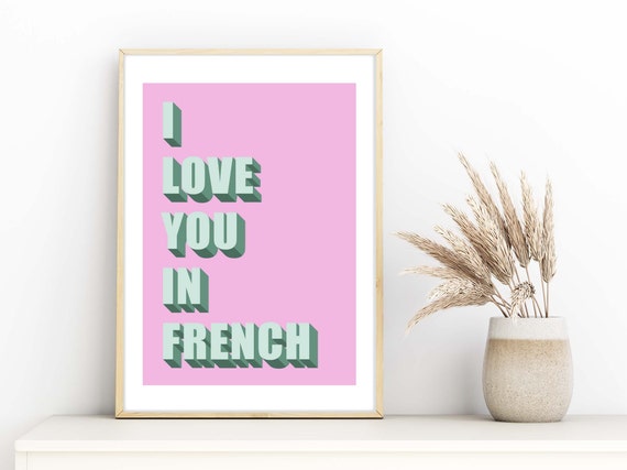 Graffiti I Love You In French Love You Mimi – French Graffiti