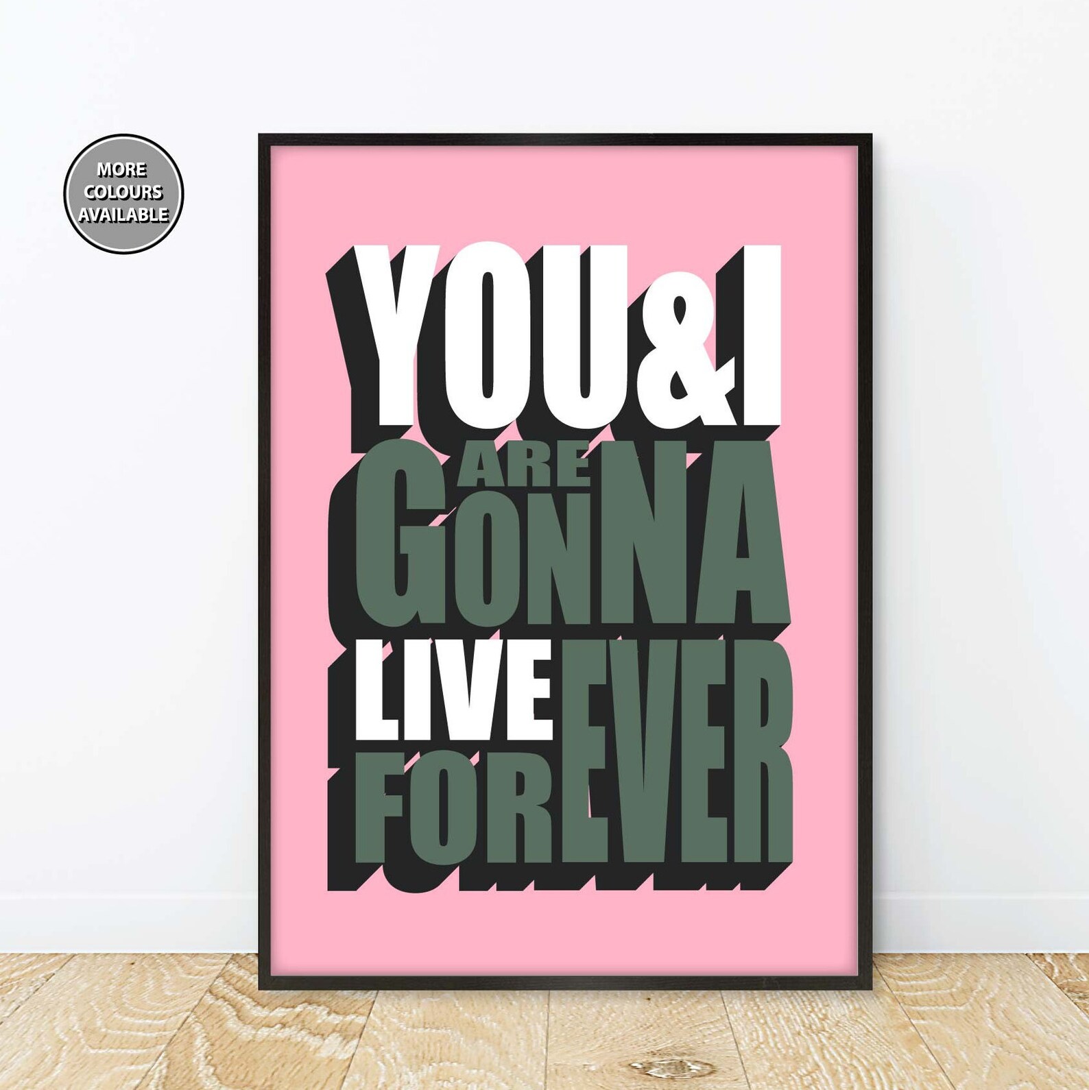 Live Forever Oasis Lyric Print, Live Forever Oasis Lyric Poster, 90's ...