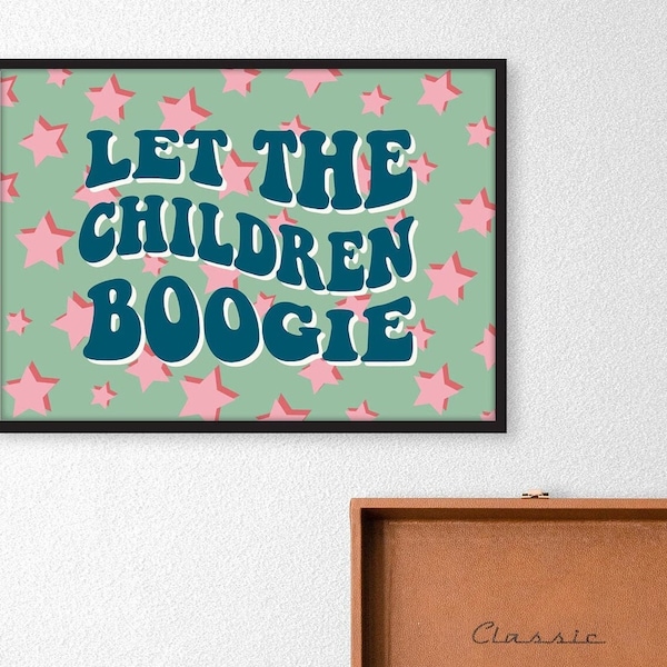 A Boogie Poster - Etsy