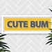 Cute Bum Print, Nice Bum Print, Framed Cute Bum Print, Framed Nice Bum ...