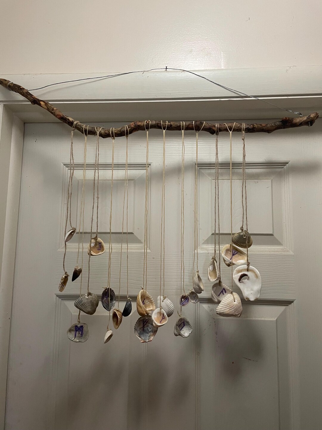 Rune Wind Chime - Etsy