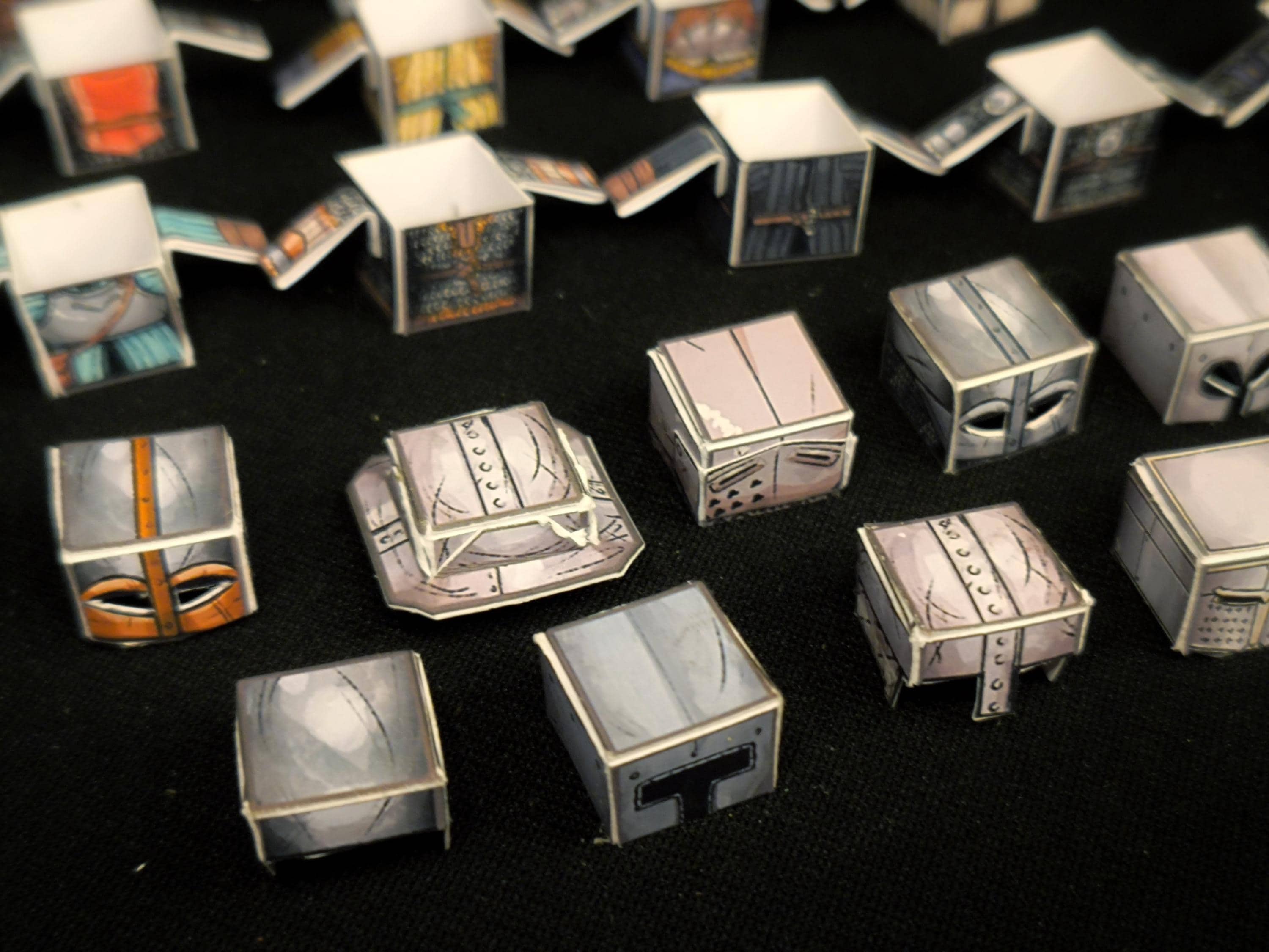 DND Equipable Mini Armour Papercraft - Armours in Abundance Remastered ...