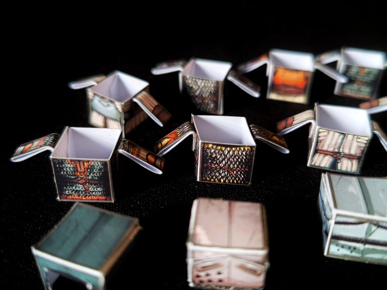 DND Equipable Mini Armour Papercraft - Armours in Abundance Original ...
