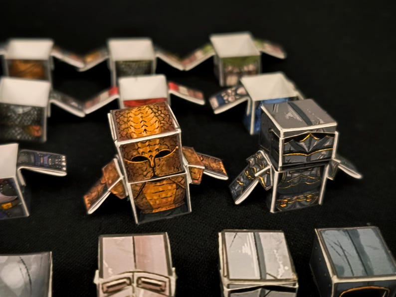 DND Equipable Mini Armour Papercraft - Armours in Abundance Remastered ...