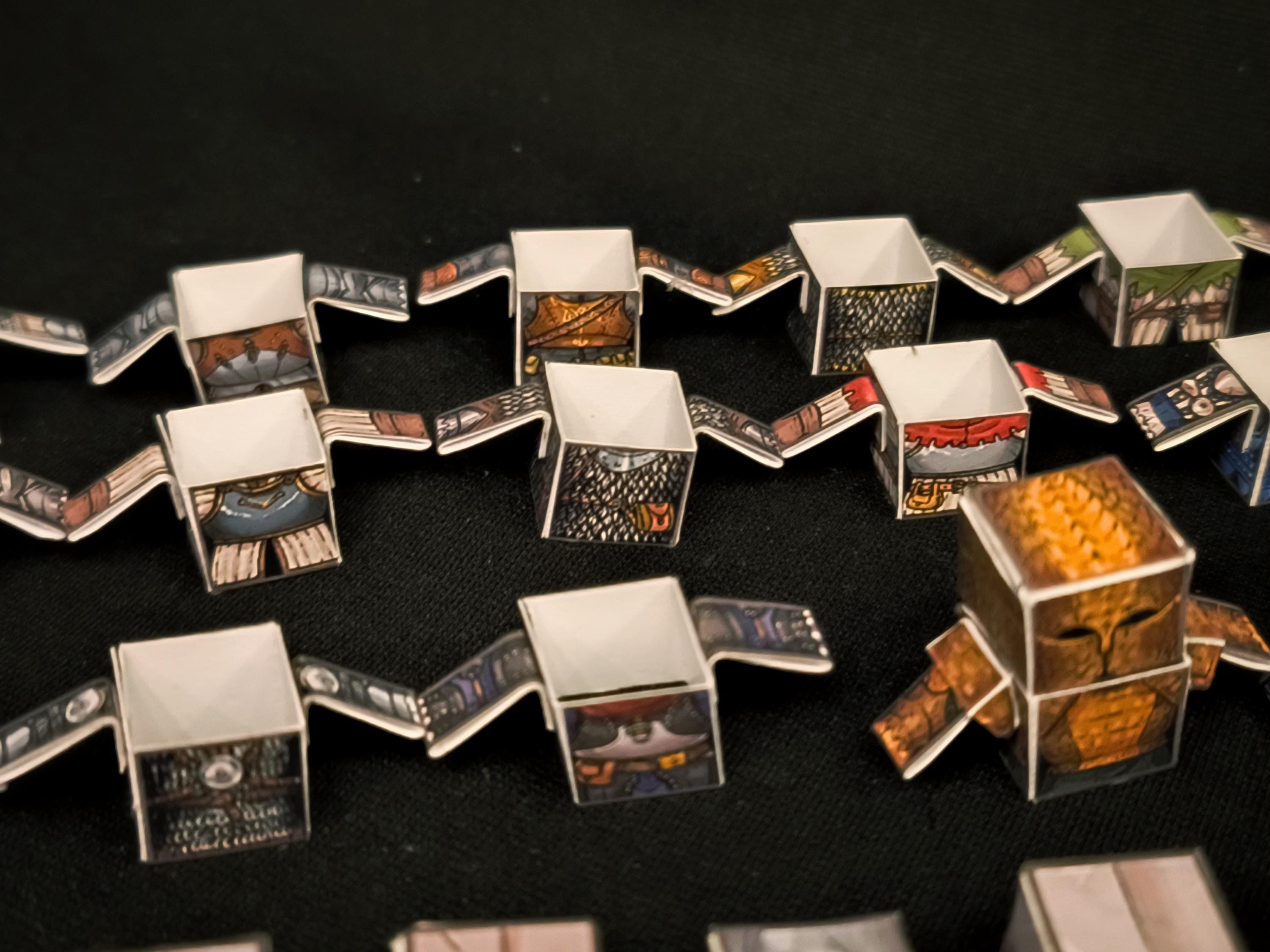 DND Equipable Mini Armour Papercraft - Armours in Abundance Remastered ...