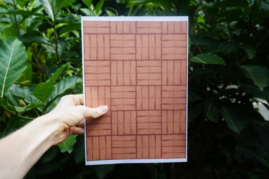 PRINTABLE Modular Wooden Floor Map for DND or TTRPG - Dungeon ...
