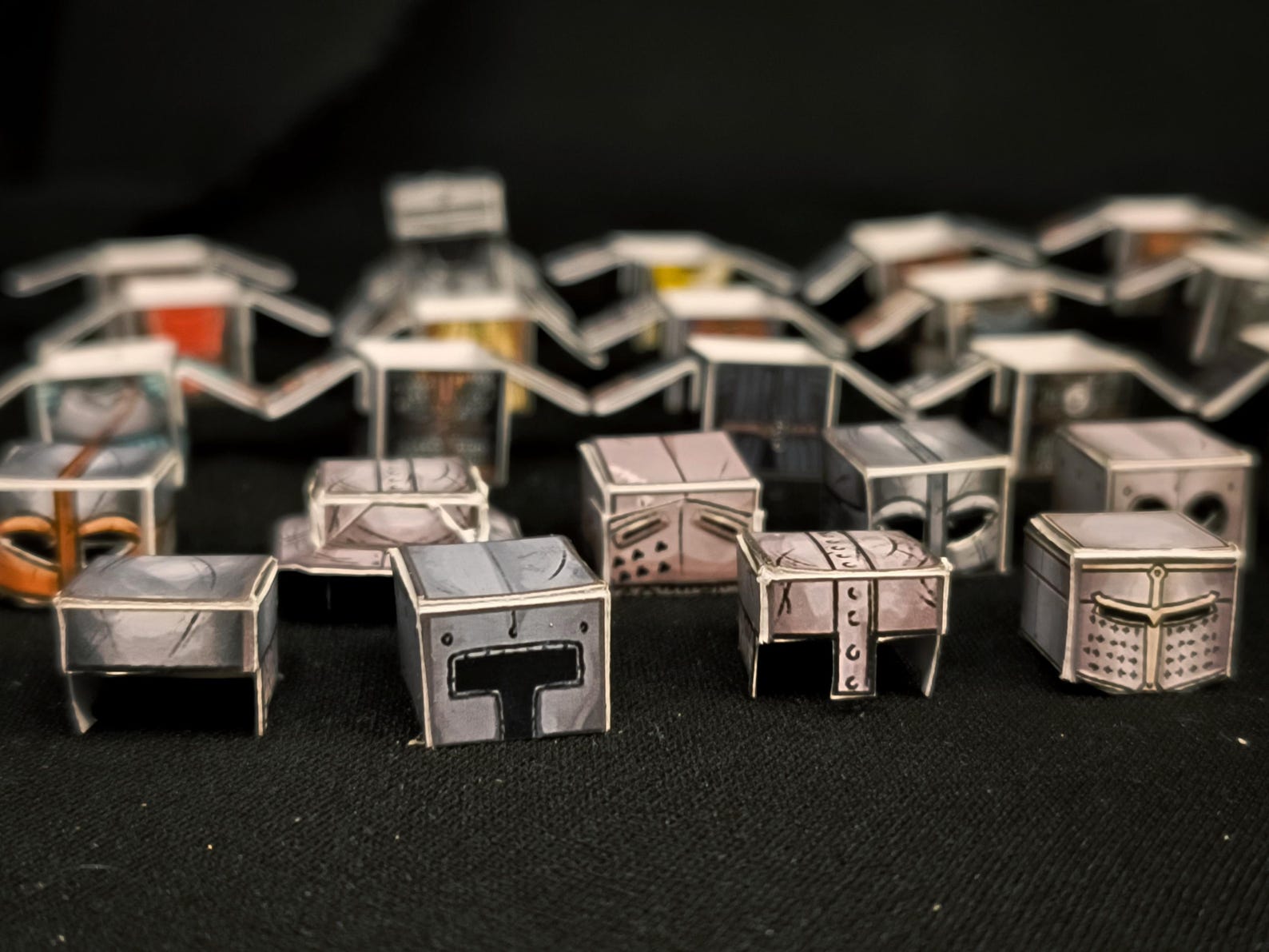 DND Equipable Mini Armour Papercraft - Armours in Abundance Remastered ...
