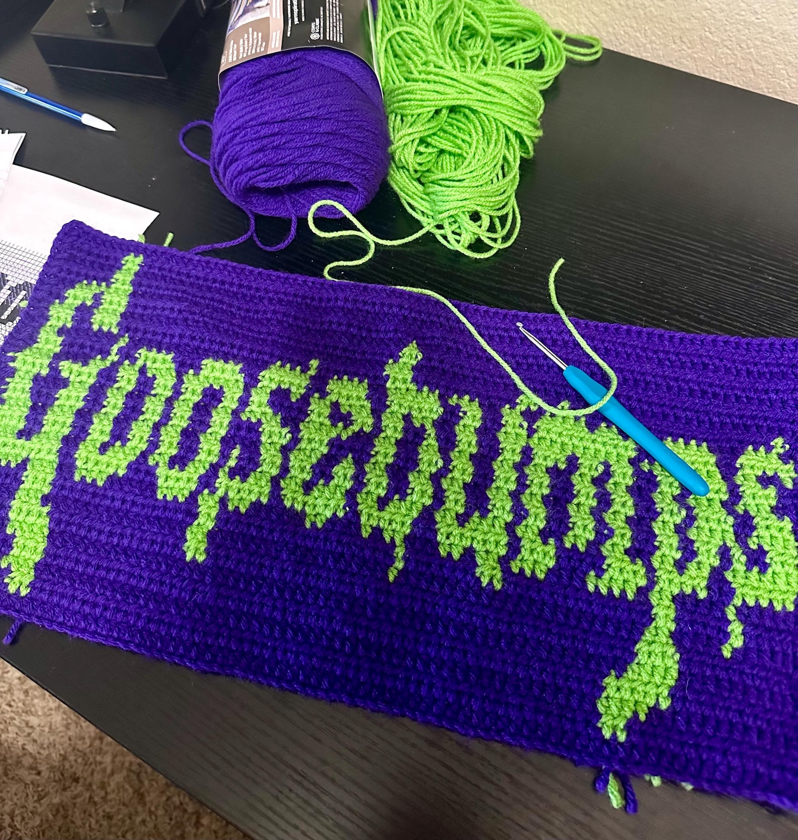 EASY Goosebumps Crochet Written Graph Pattern | Tapestry Crochet ...