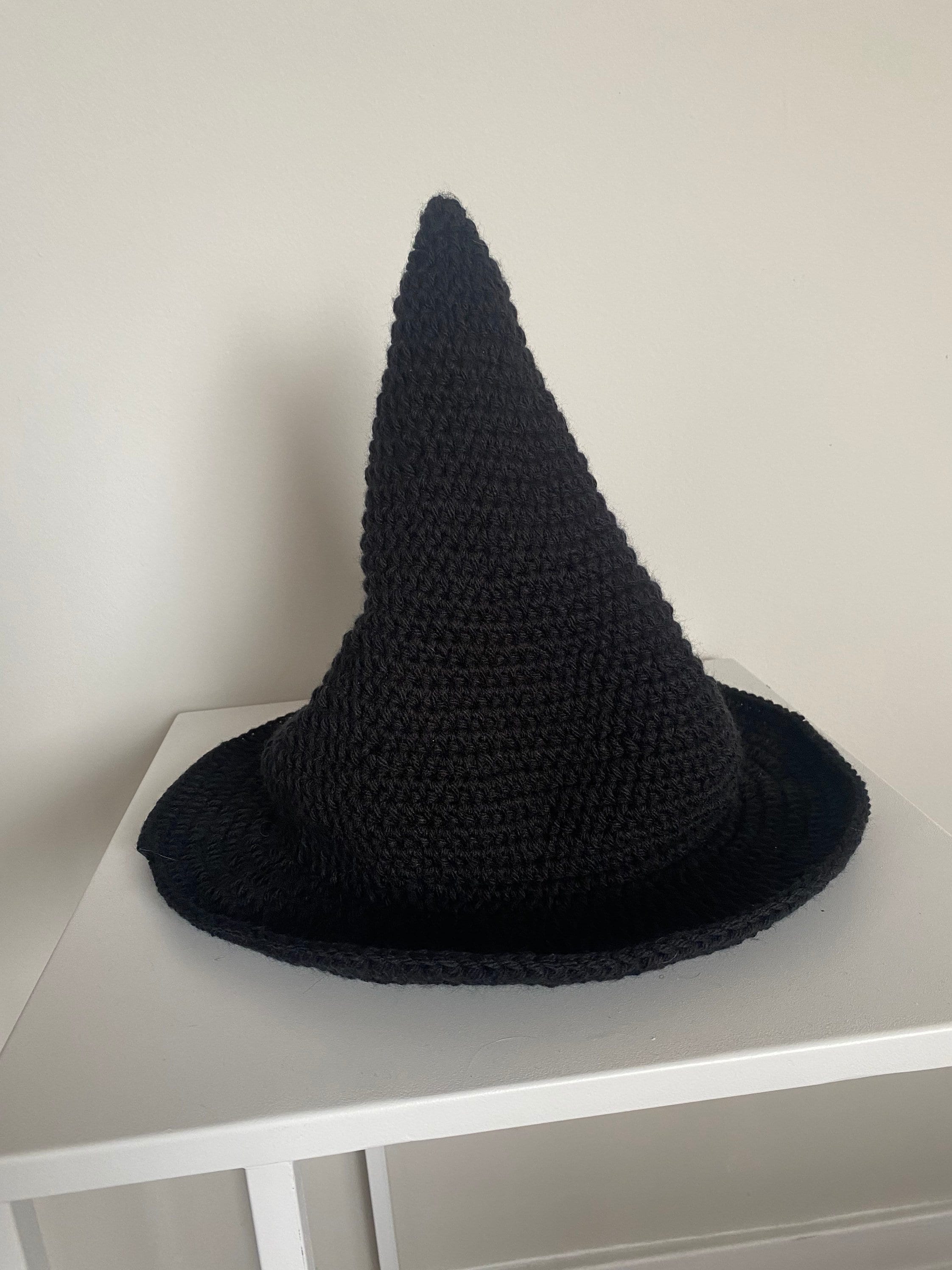 EASY Slouchy Oversized Witch & Wizard Hat Crochet PATTERN - Etsy
