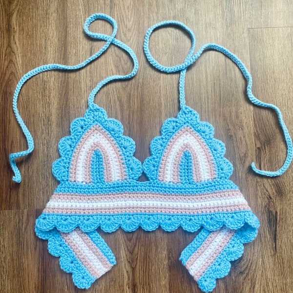 Crochet Bra - Etsy