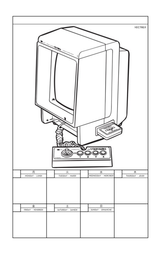 52 Game Consoles: Weekly Planner & Coloring Book Printable .PDF - Etsy