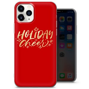 Christmas Phone Case X-mas Cover for iPhone 7, 8+, XS, XR, 11 Pro, 12 ...