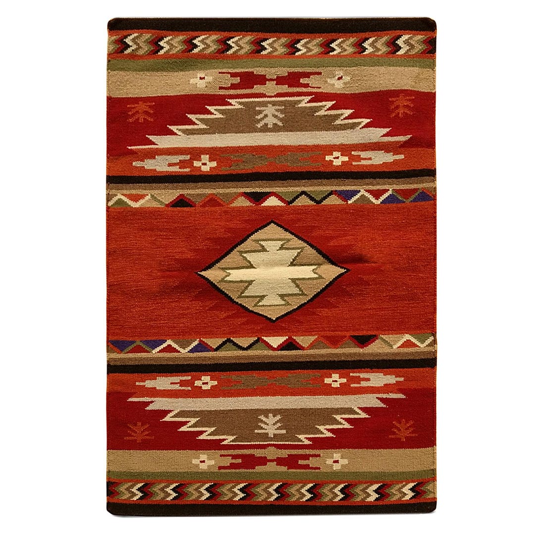 El Paso Designs Beautiful Hand-woven Southwest Style Accent Rug Navajo ...