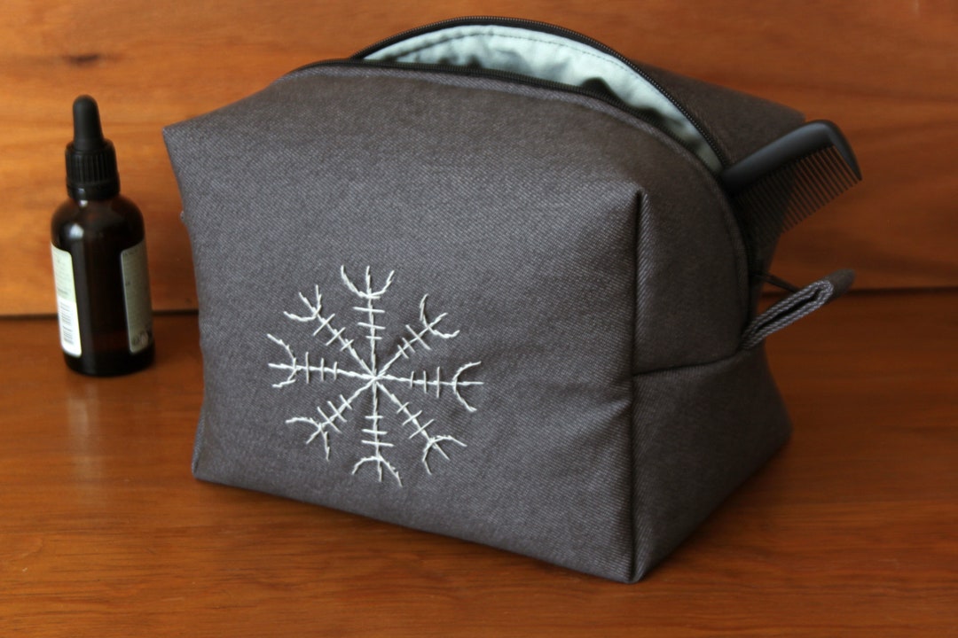 Nécessaire Box With Helm of Awe Hand Embroidered - Etsy