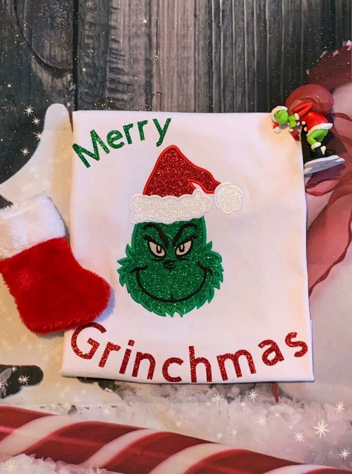 Christmas Grinch Outfit, Grinch Outfit, Grinchmas Outfit, Christmas ...