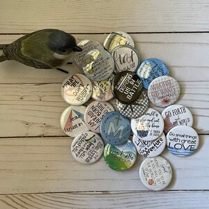 20 Pinback Catholic/ Christian Buttons - Etsy