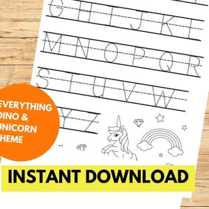 Dinosaur Printables, Unicorn Printables, Valentine's Day Activities ...